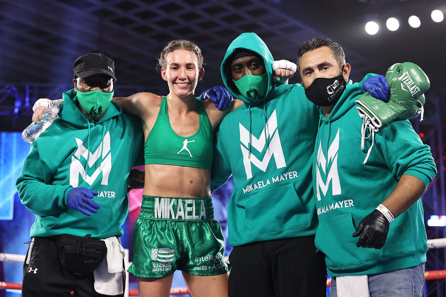 Mikaela Mayer Claims WBO Jr. Lightweight World Title @ The Bubble - WBO