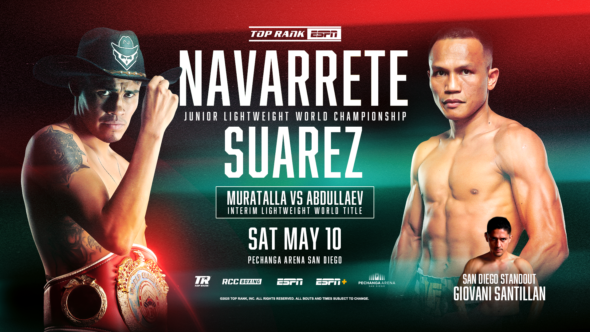 May 10: Emanuel Navarrete-Charly Suarez WBO Junior Lightweight Title ...