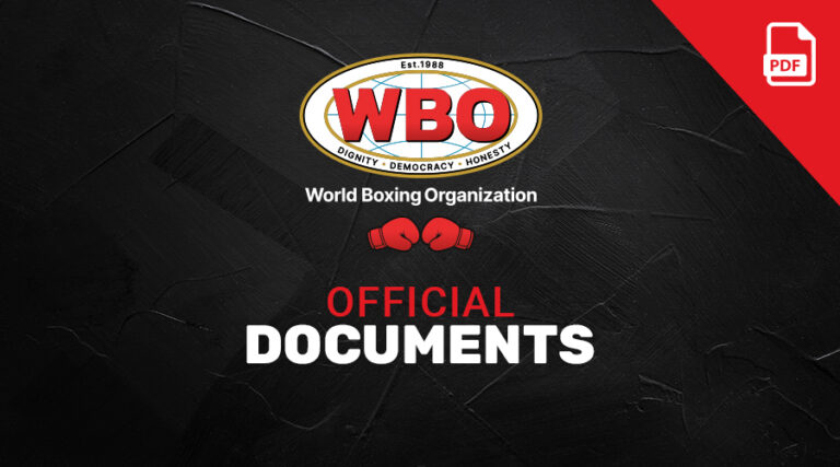 World Boxing Organization Homepage - WBO