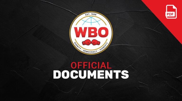 World Boxing Organization Homepage - WBO